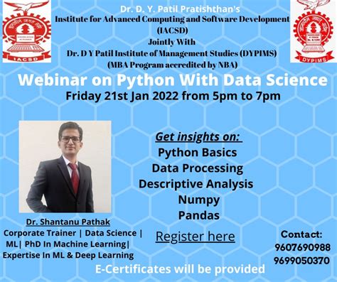 Institute For Advanced Computing And Software Development Iacsd On Linkedin Mba Management