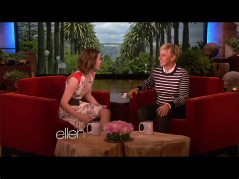 Naked Emma Watson In Ellen The Ellen Degeneres Show