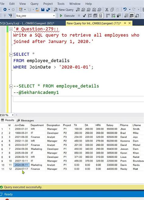 Sql Interview Question 279 Shorts Ytshorts Youtubeshorts Sql
