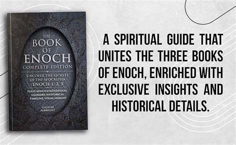 The Book Of Enoch Complete Edition Uncover The Secrets Of The Apocrypha Enoch 1 2 And 3