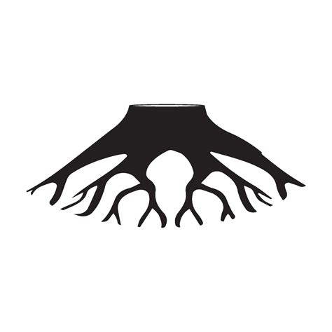 Tree Root Icon Vector Art At Vecteezy