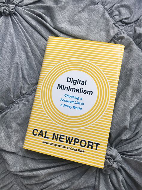 Digital Minimalism What Is It A Review Of Cal Newports Latest Book