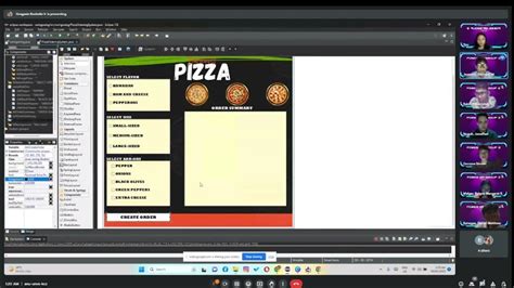 Pizza Ordering System Using Java Swing Gui Youtube