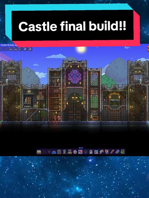 Terraria Castle Final Build And Tutorial Tiktok
