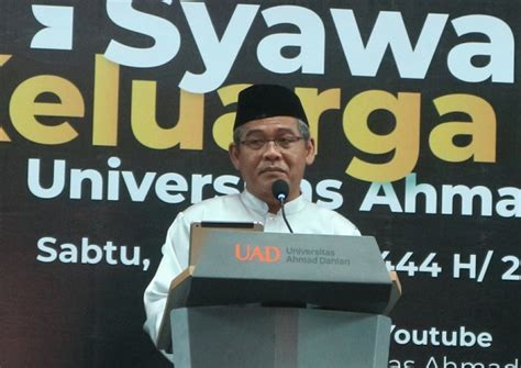 Rektor Ciri Khas Uad Miliki Keunggulan Berbasis Teknologi