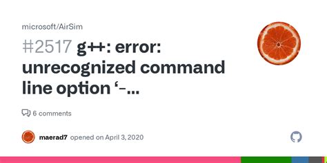 G Error Unrecognized Command Line Option ‘ Stdliblibc · Issue