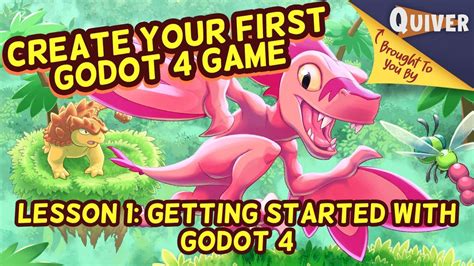 Create Your First Godot 4 Game Lesson 1 Getting Started With Godot 4 Youtube