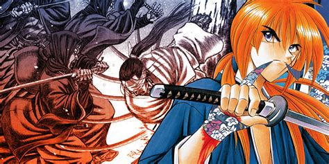 Samurai Girl Manga Anime Samurai Girl Book Cover Design Vector