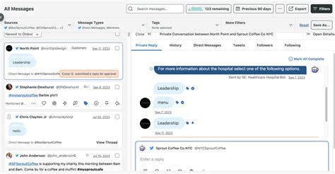 Social Media Inbox Management Sprout Social