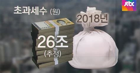3년째 더 걷힌 세금 재정보탬은커녕세수 풍년의 역설