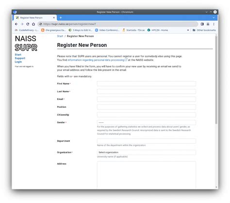 User Accounts Hpc2n Support And Documentation
