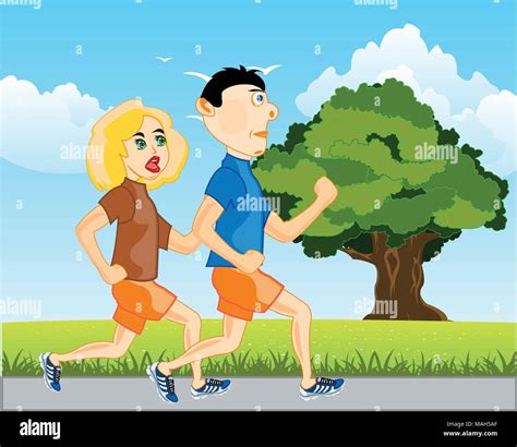 Glade Run Stock Vector Images Alamy
