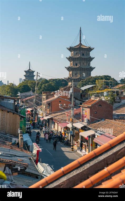 The Ancient Architecture In Quanzhou Fujian Province China Stock