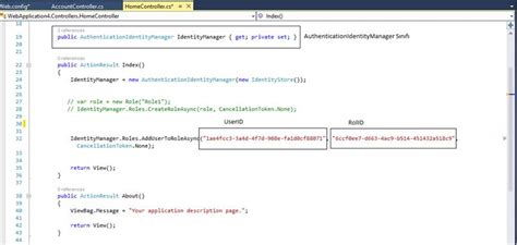 Mvc 5 De Kullanıcıya Rol Ekleme Genel Aspnet Mvc Eticaret Ve İçerik Yönetimi