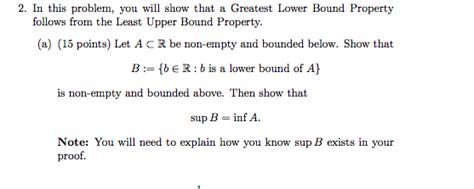 Solved B Explain Why The Above Result Gives Us The Greatest