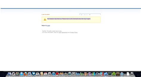Your Session Has Timed Out Please Return To The M Paypal Community