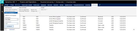 How Workspace Defined In Dynamics 365 For Finance And Operations