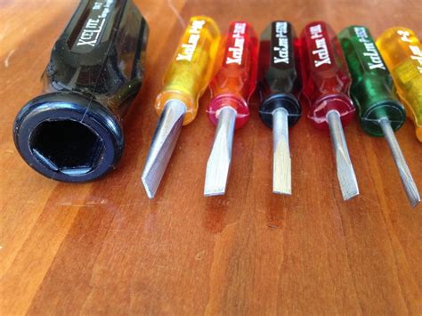 Xcelite Ps 88 Screwdriver Compact Set Vintage 9 Piece Mini Standard