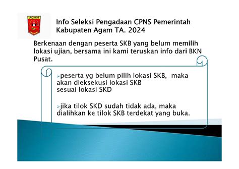 Pengumuman Cpns Info Cpns Tahun Anggaran 2024