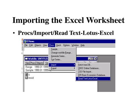 ppt data analysis with eviews powerpoint presentation free download