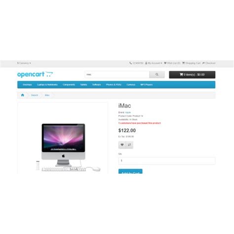 OpenCart Product Sold Count Vqmod