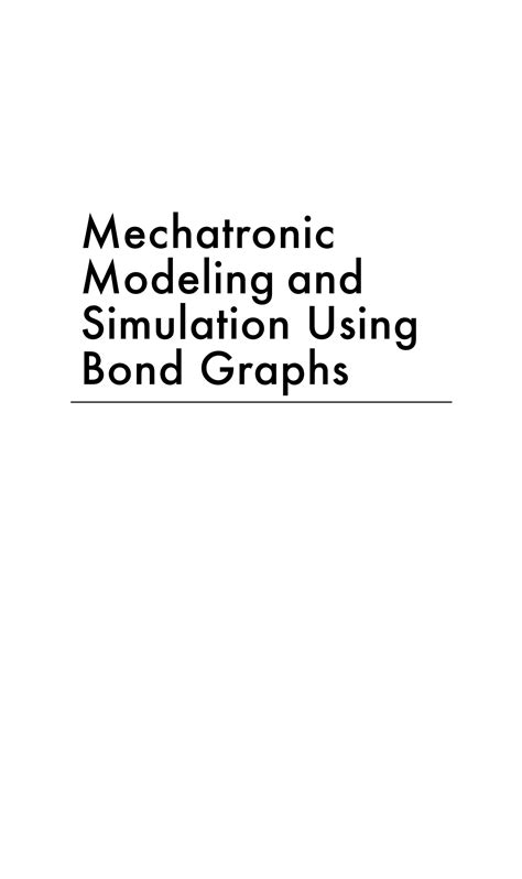 solution shuvra das mechatronic modeling and simulation using bond