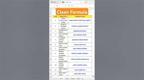 clean formula excel advancedexcel windows advancedexcelformulas ms learnexcelformulas