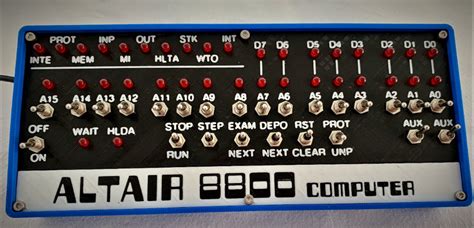 Altair 8800 Reproduction On The Cheaparduino Project Requires 3d