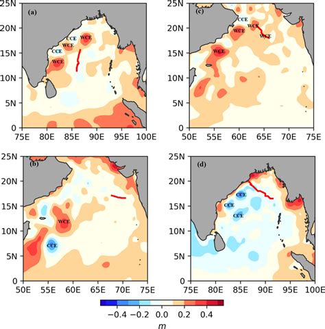Spatial Variation Of Sea Level Anomaly Or Sla M During The Whole