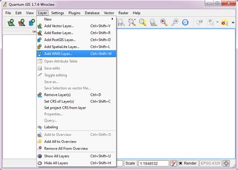 Quantum Gis Qgis Tutorials Tutorial Using Online Data Via Wms In