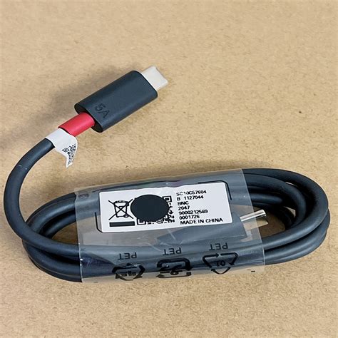 สาหรบ Lenovo Legion Y90 USB 68W Type C Fast Charging สายชารจ USB C Cabel สาหรบ Lenovo