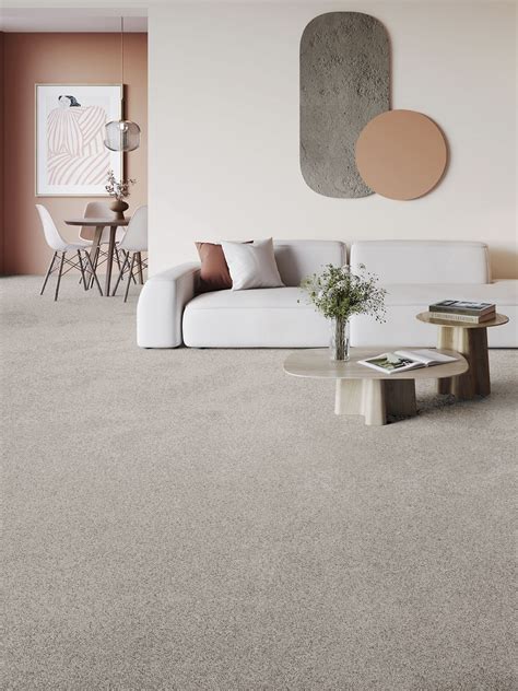 Velours Teppichboden Von Kibek Amador In Creme Ca 500 Cm