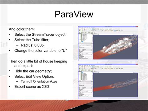 Openfoam Visualisation Rendering Using Blender Ppt