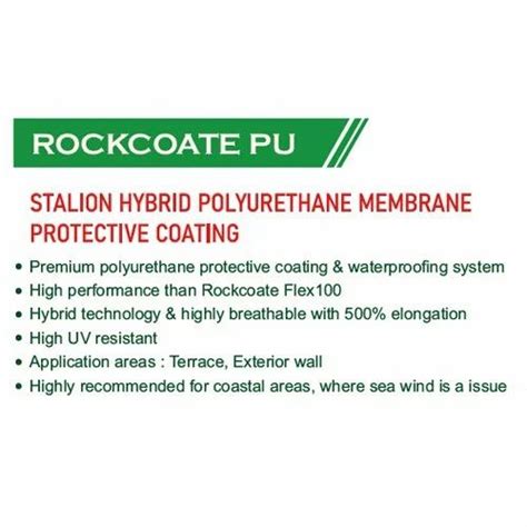 Stalion Polymer Polyurethane Membrane For Terrace Exterior Wall At ₹ 220 Kg In Chennai