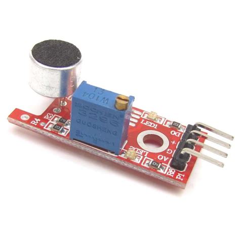 Módulo Sensor Som Ky038 Detector Sonoro Para Arduino Tecnotronics