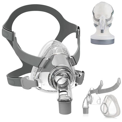 Cpap Mask Universal Full Face Cpap Masks Replacement Set Soft