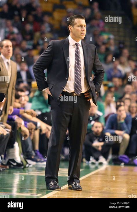 Sacramento Kings Head Coach David Joerger Looks On From He Sideline During The First Half Of An