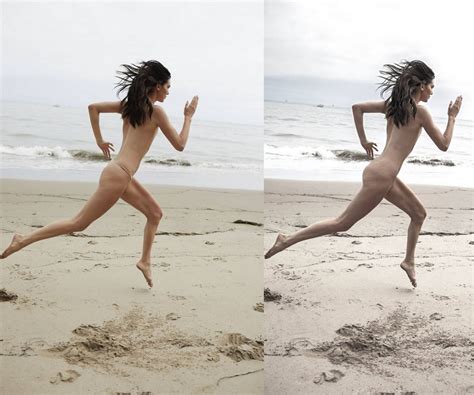 Kendall Jenners Pics Before And After Retouching 24 Photos The