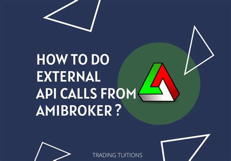 how to do external api calls from amibroker afl step by step tutorial