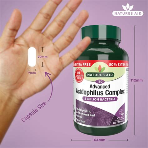 Acidophilus Complex 50mg 180 Capsules Newnest Australia
