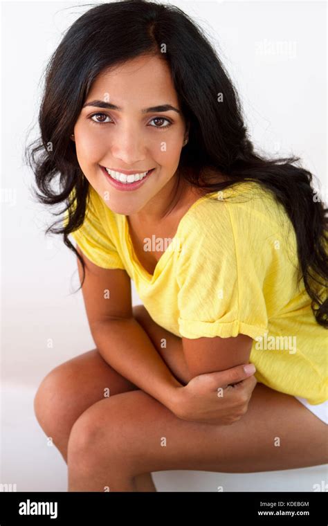Smiling Hispanic Woman
