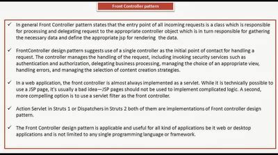 Front Controller Design Pattern Java For Beginners Blog