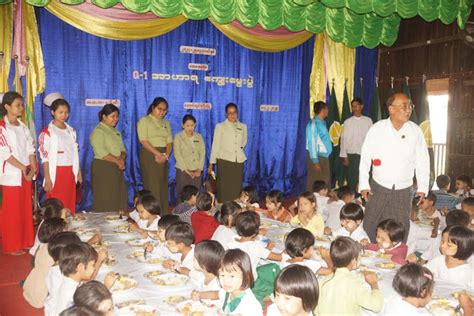 တောင်တွင်းကြီးမြို့နယ်၌ G 1 ကျောင်းသား၊ ကျောင်းသူများ အာဟာရဖွံ့ဖြိုးတိုးတက်စေရေး အစီအစဉ်ဖြင့် က