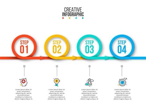 Premium Vector Vector Circle Infographic Template For Diagram Graph Presentation And Chart