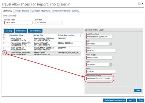 Concur Expense Travel Allowance Setup Guide