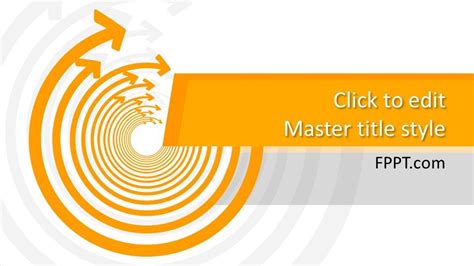 Plantilla Powerpoint Flechas Gratis