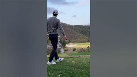 3번아이언 핀빨샷 공을 끝까지 보세요 김정태프로의오늘의라운딩 경주블루원cc 골프라운드 Golfswing Golf