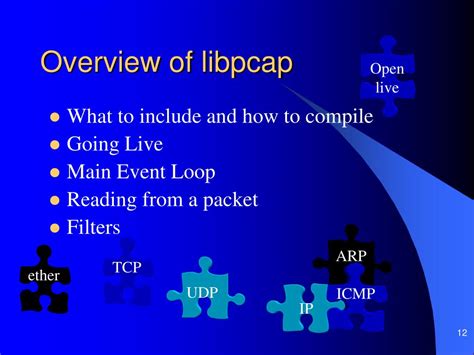 PPT Libpcap PowerPoint Presentation Free Download ID 3107400
