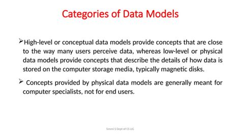 Dbms Data Models Schemas And Instancespptx