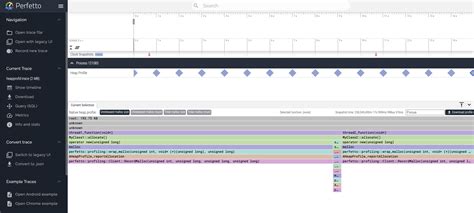 Profetto Ui Heap Profiler With Continuous Dumps For A Multi Threaded C App Doesnt Show